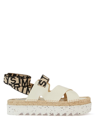 Stella McCartney Kadın Gaia Alter Beyaz Espadril 36 EU Stella McCartney Kadın Gaia Alter Beyaz Espadril 36 EU