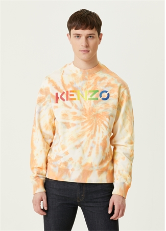 Kenzo Erkek Turuncu Batik Desenli Sweatshirt Xs Eu Kenzo Erkek Turuncu Batik Desenli Sweatshirt Xs Eu