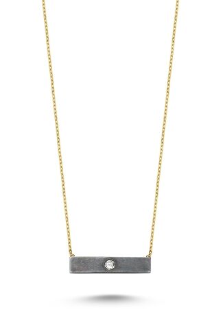 Emre Osmanlar Kadın KOLYE Gri EU