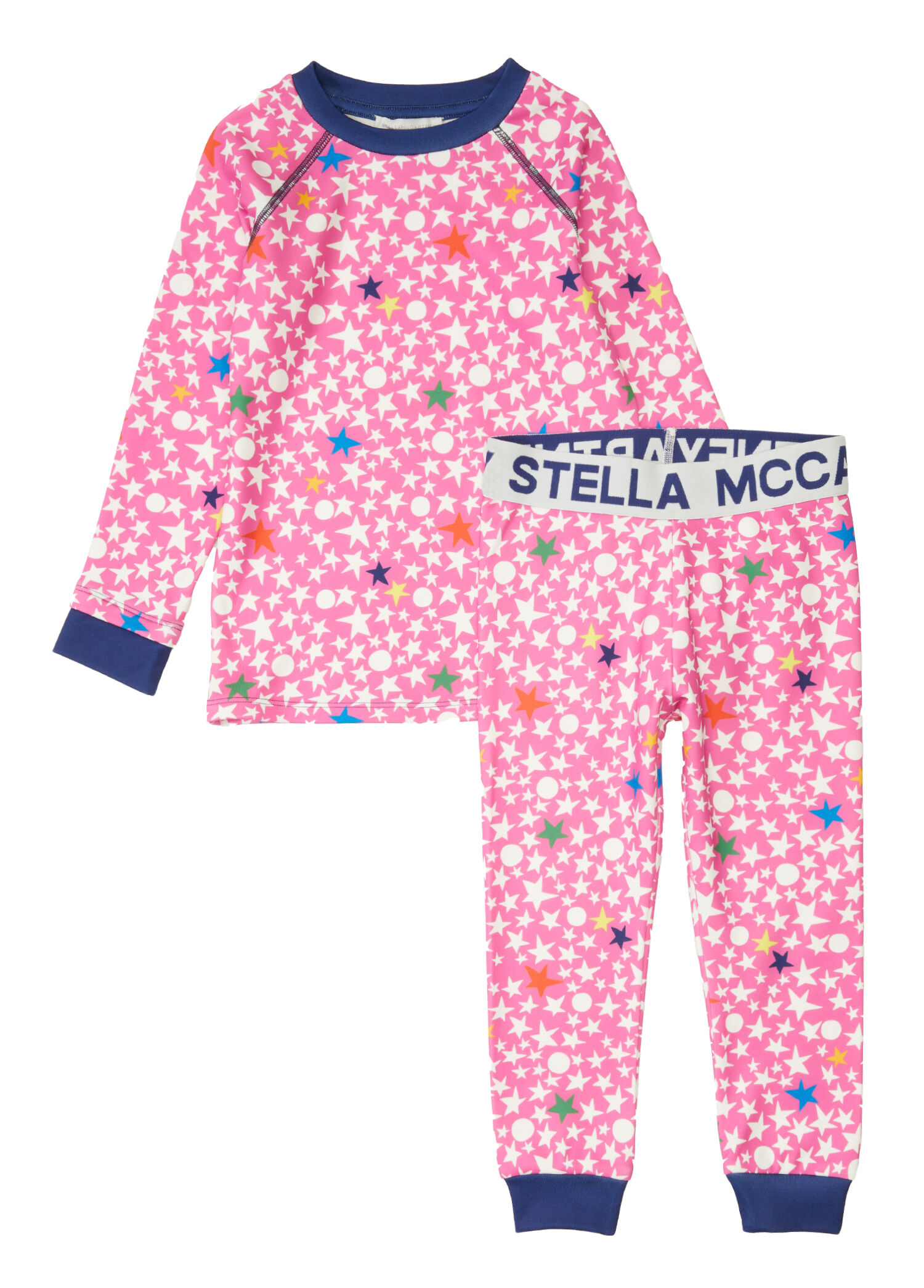 Stella McCartney - Pink Patterned Girls' Pajama Set