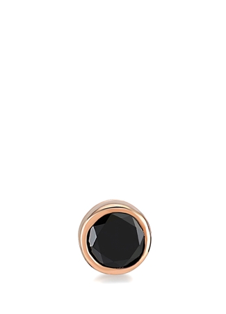 Collection-Selda Jewellery Kadın Thunder Siyah Pırlantalı Altın Rengi Piercing Küpe EU Collection-Selda Jewellery Kadın Thunder Siyah Pırlantalı Altın Rengi Piercing Küpe EU