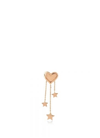 Collection-Selda Jewellery Kadın Kalp ve Yıldız Detaylı Sallantılı Altın Rengi Küpe EU Collection-Selda Jewellery Kadın Kalp ve Yıldız Detaylı Sallantılı Altın Rengi Küpe EU