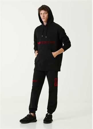 Givenchy Erkek Siyah Logolu Eşofman Altı S EU Givenchy Erkek Siyah Logolu Eşofman Altı S EU