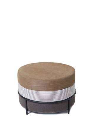 Bloomingville Como Puf Kahverengi
