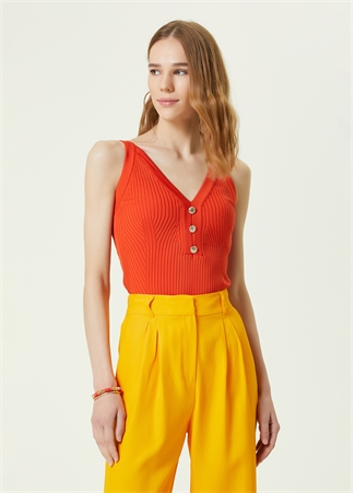 Network Kadın Kazak Kırmızı Xs Eu