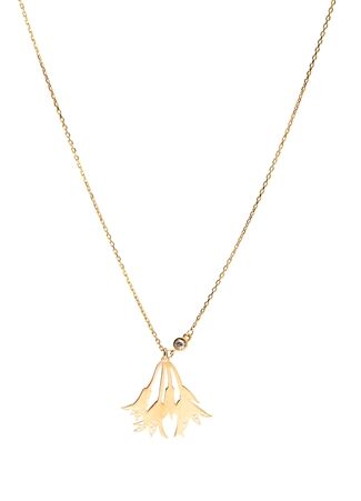 Collection-Alper Tunçoku Kadın Çiçek Formlu Altın Rengi Kolye EU Collection-Alper Tunçoku Kadın Çiçek Formlu Altın Rengi Kolye EU