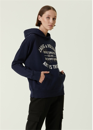 Zadig&voltaire Kadın Sweatshirt Lacivert S Eu Zadig&voltaire Kadın Sweatshirt Lacivert S Eu