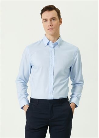 Network Erkek GÖMLEK Mavi 42 EU