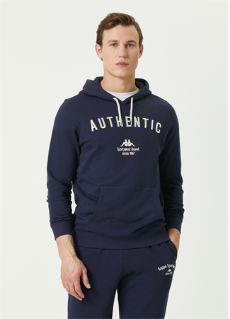 Kappa Erkek Authentic Paribanu Lacivert Kapüşonlu Sweatshirt L Eu Kappa Erkek Authentic Paribanu Lacivert Kapüşonlu Sweatshirt L Eu