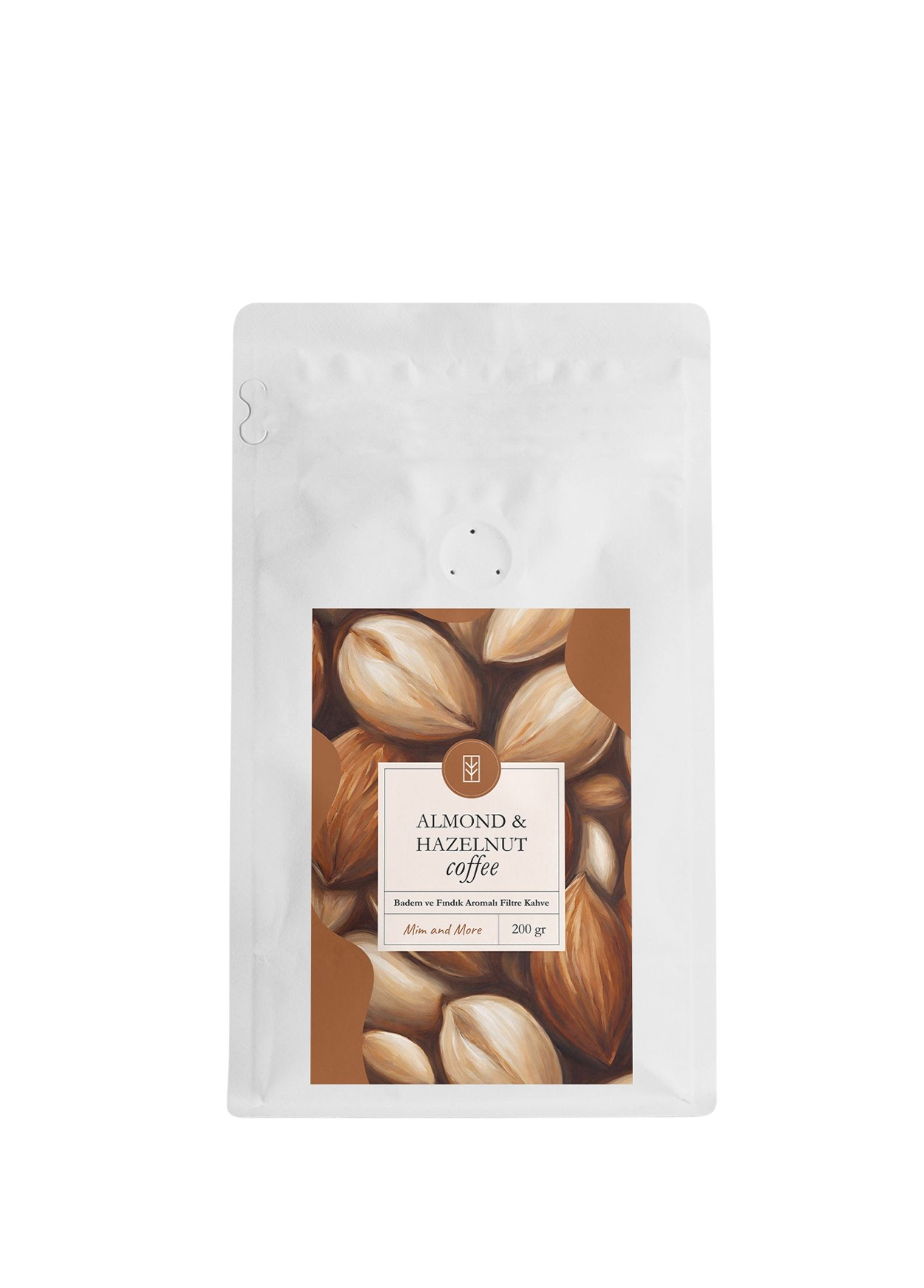 Mim and More - Almond&Hazelnut Filtre Kahve 200 Gr - Çok Renkli