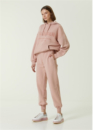 Alexander McQueen Kadın Pembe Dar Paça Eşofman Altı 42 IT Alexander McQueen Kadın Pembe Dar Paça Eşofman Altı 42 IT