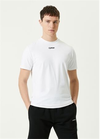 Off-White Erkek Beyaz Logo Baskılı T-shirt M EU