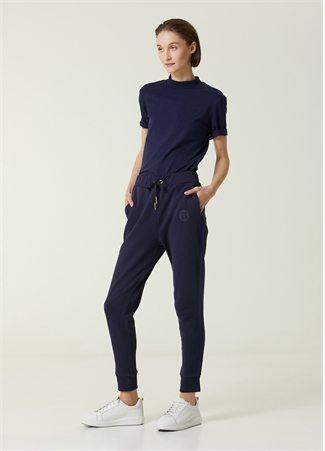 Beymen Collection Kadın Lacivert Dar Paça Jogger Pantolon S Beymen Collection Kadın Lacivert Dar Paça Jogger Pantolon S
