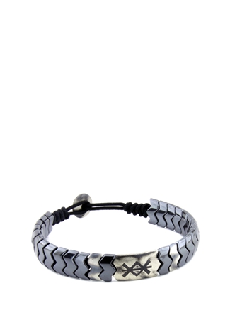 Kayra Khan Erkek Viking Protection Sembollu Gümüş Rengi Bileklik EU Kayra Khan Erkek Viking Protection Sembollu Gümüş Rengi Bileklik EU