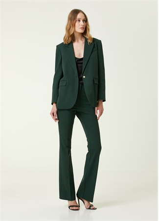Beymen Collection Kadın Yeşil Boru Paça Pantolon 42 EU Beymen Collection Kadın Yeşil Boru Paça Pantolon 42 EU