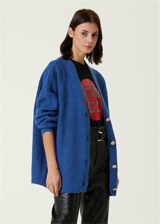 Network Kadın Basic Fit Indigo Hırka Mavi L EU Network Kadın Basic Fit Indigo Hırka Mavi L EU