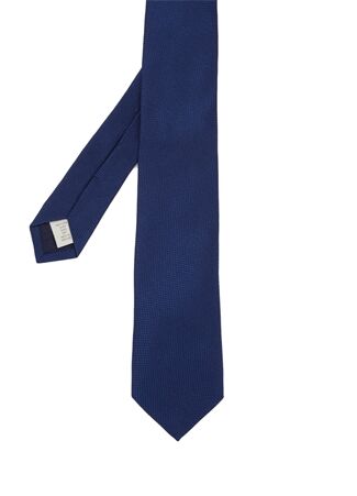 Eton Erkek Lacivert İpek Kravat Mavi 70 EU