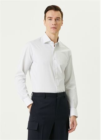 Alessandro Gherardi Erkek GÖMLEK Beyaz 39 IT
