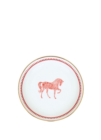 Some Home İstanbul Horse Luck Collection Red At Figürlü 17 Cm Ekmek Tabak Bordo Some Home İstanbul Horse Luck Collection Red At Figürlü 17 Cm Ekmek Tabak Bordo