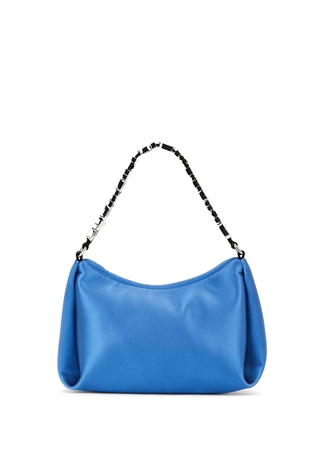Alexander Wang Kadın Mavi Logo Detaylı Çanta Eu Alexander Wang Kadın Mavi Logo Detaylı Çanta Eu