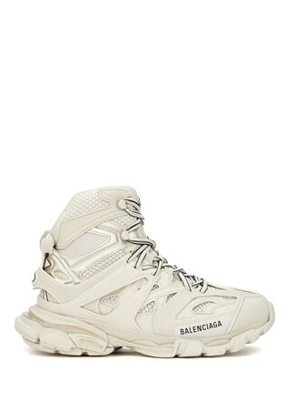 Balenciaga Kadın Track Hike Bej Logolu Sneaker 36 EU