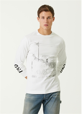 07 Alyx 9sm Erkek Beyaz Figür Baskılı Sloganlı Uzun Kollu T-shirt L EU 07 Alyx 9sm Erkek Beyaz Figür Baskılı Sloganlı Uzun Kollu T-shirt L EU