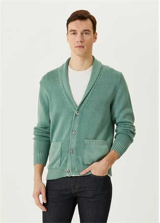 Boglioli Erkek Yeşil Triko Hırka M EU Boglioli Erkek Yeşil Triko Hırka M EU