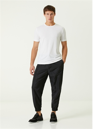 Etro Erkek Haki Sarı Logo Şeritli Jogger Eşofman Altı Siyah S EU Etro Erkek Haki Sarı Logo Şeritli Jogger Eşofman Altı Siyah S EU
