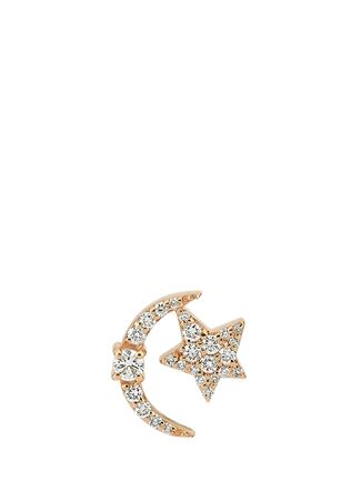 Bee Goddess Kadın Sirius Pırlantalı Altın Rengi Küpe Pembe EU Bee Goddess Kadın Sirius Pırlantalı Altın Rengi Küpe Pembe EU