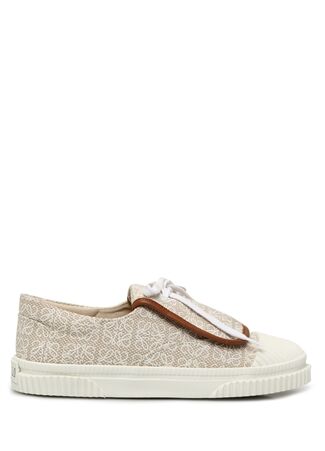 Loewe Kadın Taba Deri Loafer Turuncu 36 EU