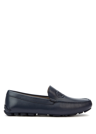 Salvatore Ferragamo Erkek Lacivert Logo Detaylı Deri Driver 6 US Salvatore Ferragamo Erkek Lacivert Logo Detaylı Deri Driver 6 US