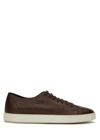 Beymen Collection Erkek Kahverengi Deri Sneaker 40