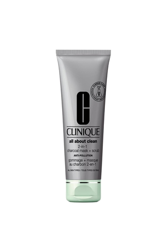 Clinique All About Clean Charcoal Mask & Scrub 100Ml Clinique All About Clean Charcoal Mask & Scrub 100Ml