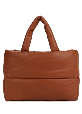 Stand Kadın Taba Puff Çanta Turuncu EU