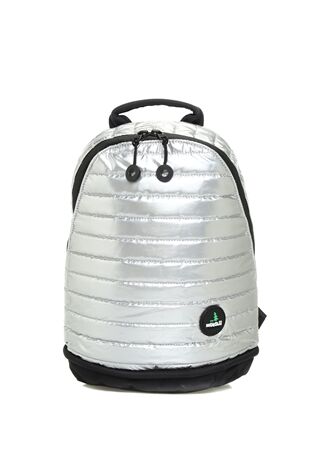 Mueslii Kadın RC7 Small Silver Puff Sırt Çantası Gri EU