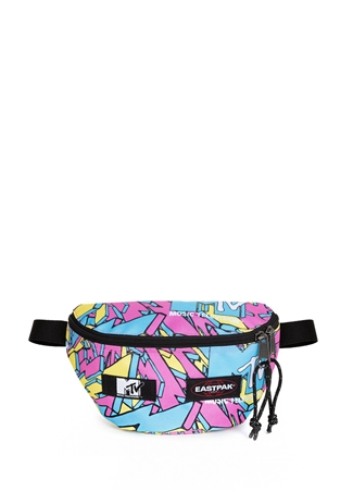 Eastpak Kadın Springer Colorblocked Desenli Bel Çantası Pembe EU Eastpak Kadın Springer Colorblocked Desenli Bel Çantası Pembe EU