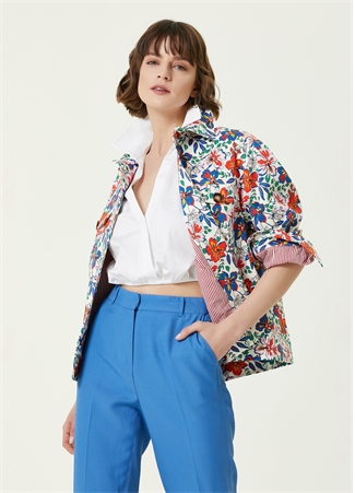 Network Kadın Regular Fit Beyaz Mont S EU Network Kadın Regular Fit Beyaz Mont S EU