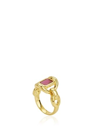 Mtoy Kadın Yüzük Altın Rengi M Eu