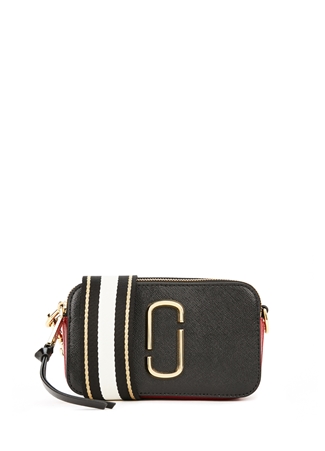 Marc Jacobs (the) Kadın Snapshot Kırmızı Siyah Deri Omuz Çantası Eu