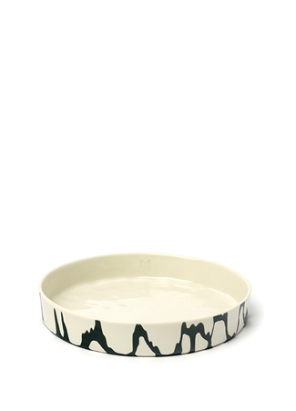 Masuma Ceramics Noir Siyah Beyaz Desenli Porselen Tatlı Tabağı Masuma Ceramics Noir Siyah Beyaz Desenli Porselen Tatlı Tabağı