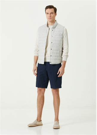 Brunello Cucinelli Erkek Lacivert Bermuda 54 IT Brunello Cucinelli Erkek Lacivert Bermuda 54 IT