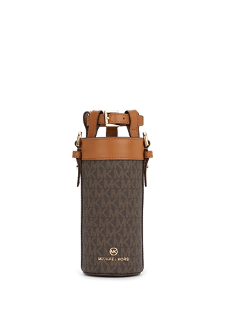 Michael Kors Kadın Large Kahverengi Taba Logo Desenli Mini Kılıf EU Michael Kors Kadın Large Kahverengi Taba Logo Desenli Mini Kılıf EU