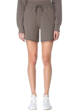 Camilla and Marc Kadın Gri Logo Detaylı Şort 8 US