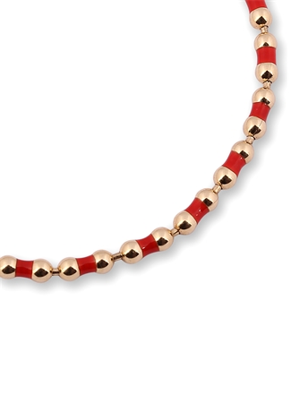 Collection-Pimiento Kadın Silindir Formlu Altın Rengi Bileklik EU