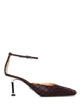 Paciotti Kadın Bordo Deri Topuklu Ayakkabı 38 EU Paciotti Kadın Bordo Deri Topuklu Ayakkabı 38 EU