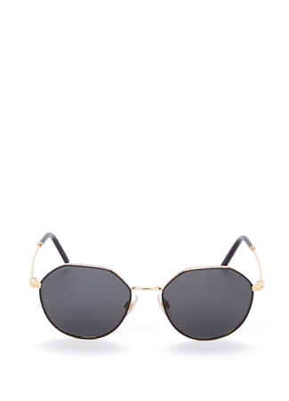 Dolce&Gabbana Erkek Siyah Geometrik Formlu Güneş Gözlüğü 54 EU