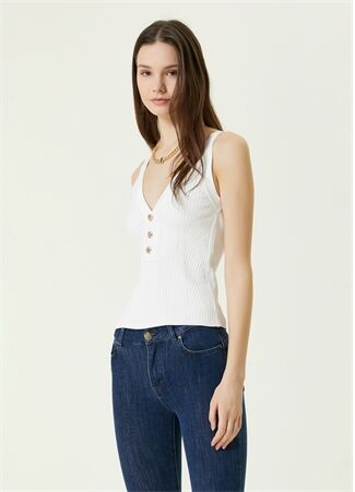 Network Kadın KAZAK Beyaz XS EU