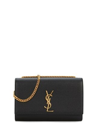 Kadın Medium Kate Siyah Deri Çanta EU Kadın Medium Kate Siyah Deri Çanta EU