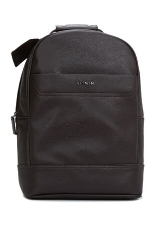 Beymen Erkek Kahverengi Logolu Sırt Çantası EU