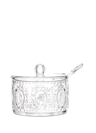 Baci Milano Kaşık Detaylı Şekerlik Çok Renkli Baci Milano Kaşık Detaylı Şekerlik Çok Renkli